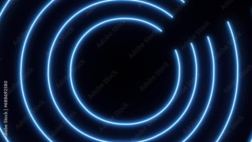 trendy alphabet letters O animation neon light effect a to z letter ...