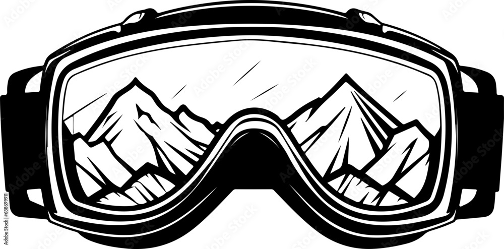 Ski Goggles SVG, Skiing SVG, Winter Sports SVG, Mountains svg, Snow svg ...