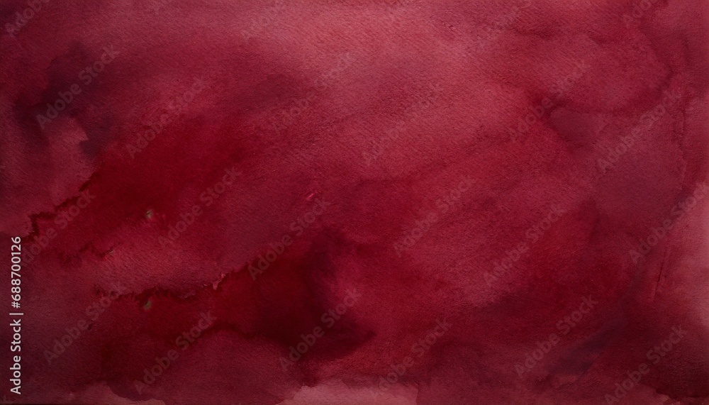 watercolor red background painting watercolour old deep maroon color ...