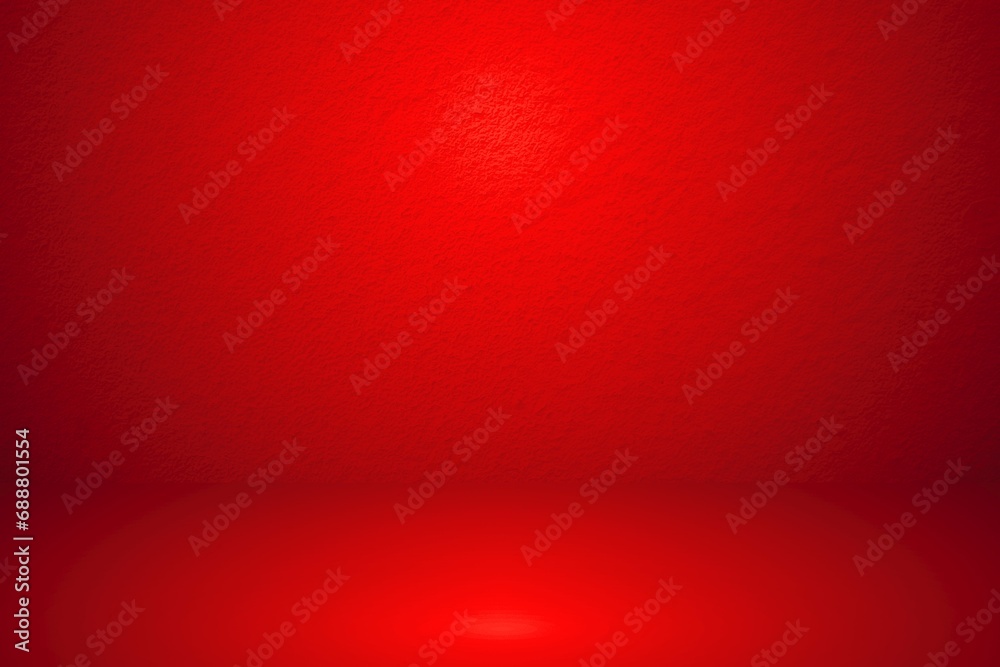 Abstract red gradient background for product placement or website ...