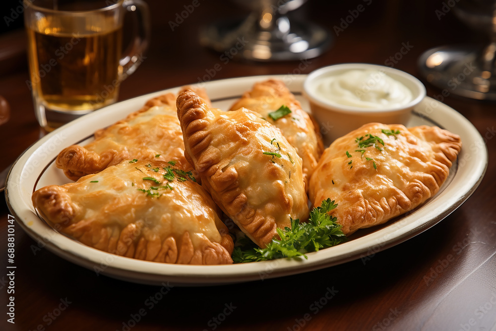 Delicious rustic homemade Maltese pastizzis made with flakey pastry and ...