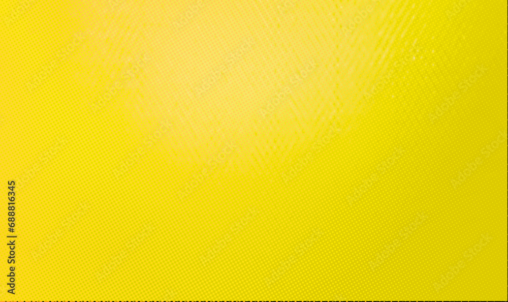 Yellow plain color backgroud. Empty abstract backdrop illustration with ...