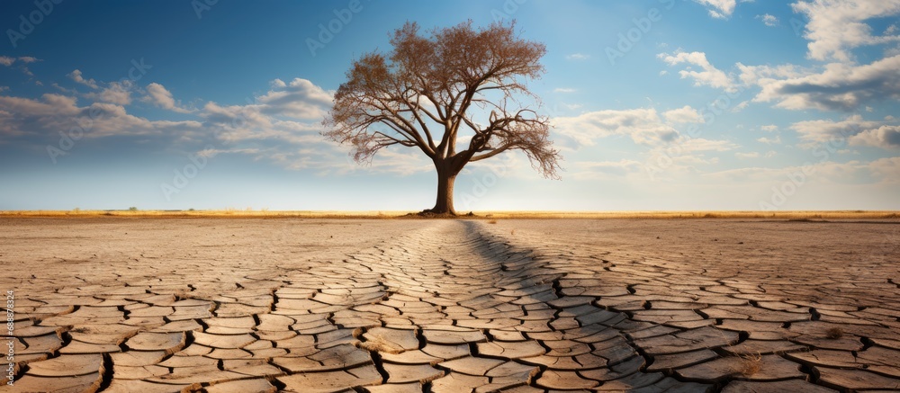 Foto de Desertification from overgrazing leads to soil erosion and ...