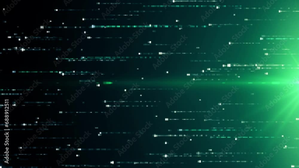 Abstract Technology Background Seamless Looping 4K Futuristic data center, server, vj, internet ...