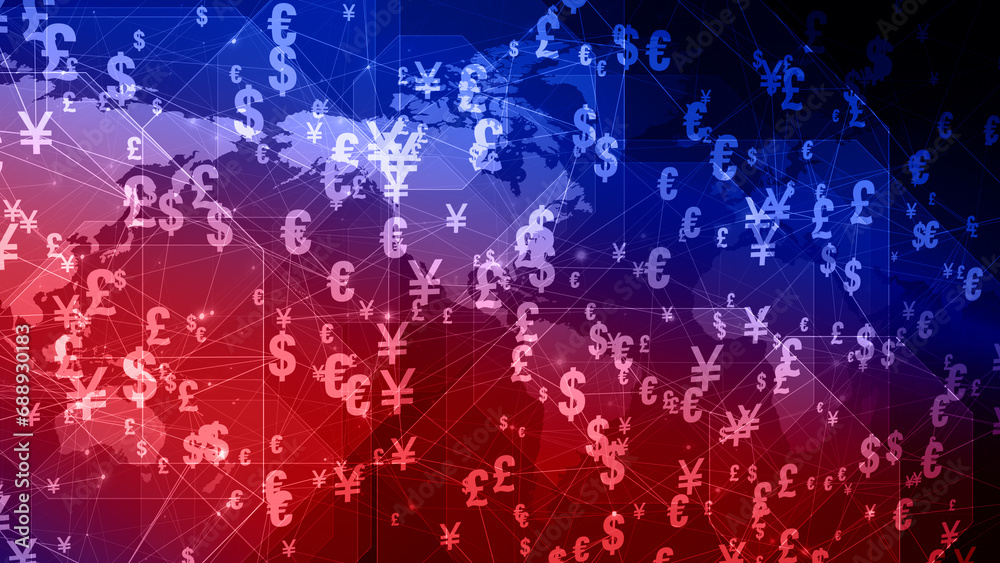 Pound sterling symbol on world map comprehensive infographic showcasing ...