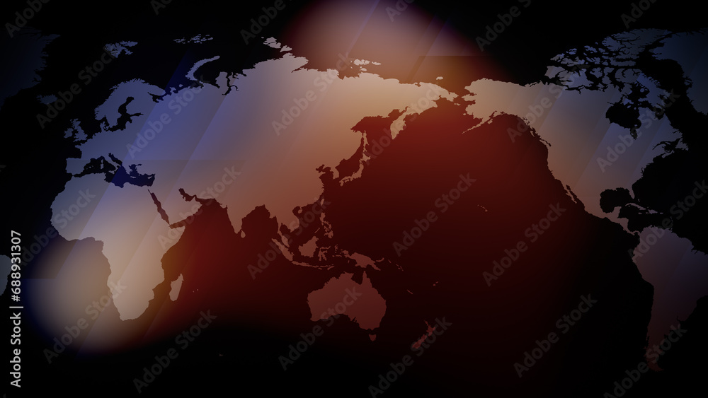 International news backdrop world map abstract background for breaking ...