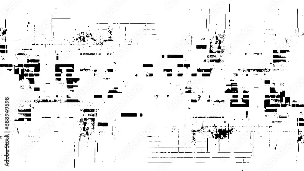 Old grunge black texture. Dark weathered overlay pattern sample on ...