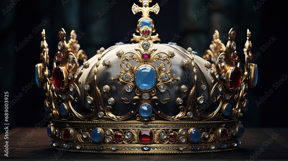 Majestic and splendid, the King's Crown signifies regal sovereignty and ...