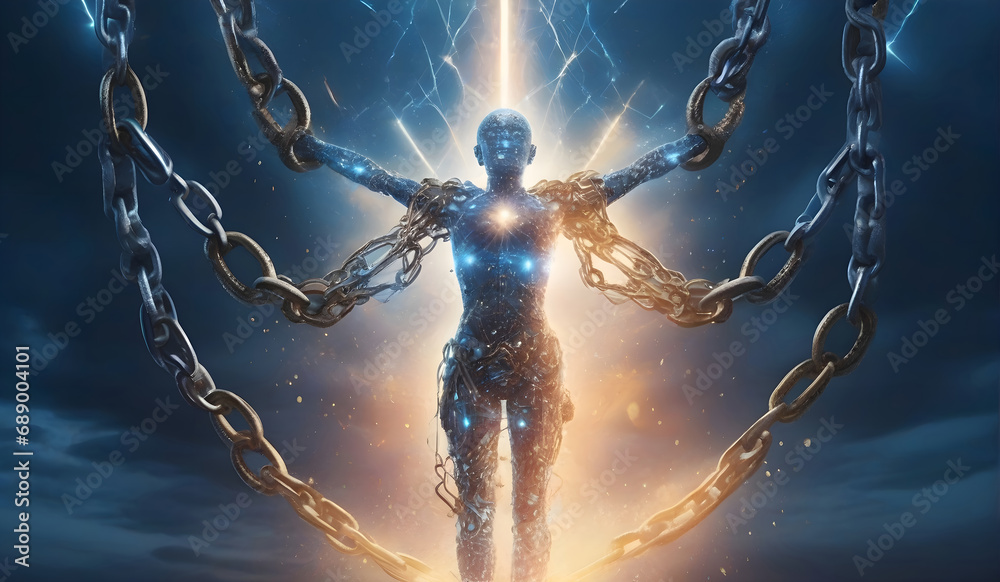 Breaking Chains: Triumph over mental challenges. A visual journey of ...