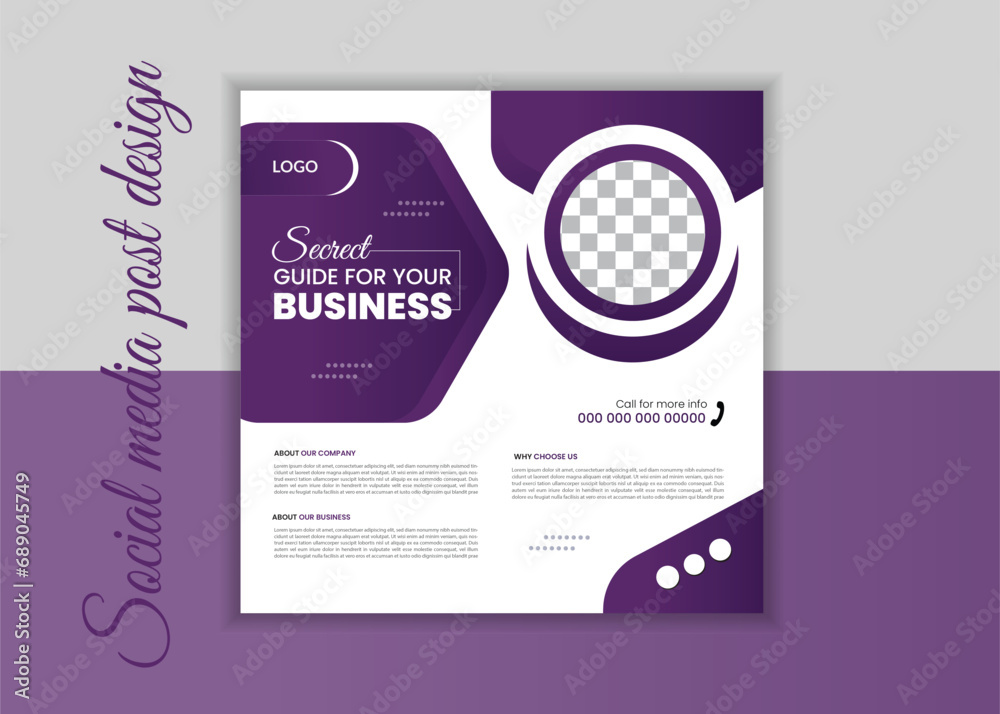 Business social media post Corporate social poster design. Template ...