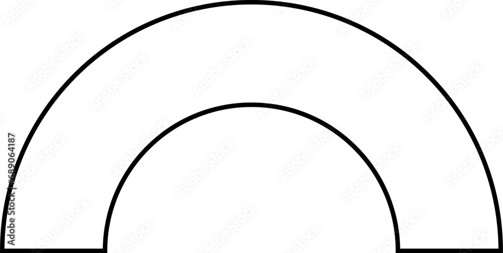 Geometric shapes. Outline geometric shapes. Outline design of border ...