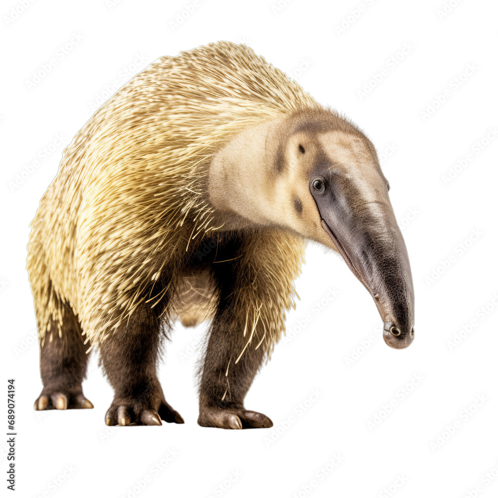 An anteater on a transparent background PNG Stock Illustration | Adobe ...