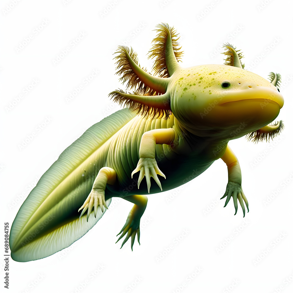 Ajolote, Ambystoma mexicanum, anfibio, neoténico, méxico, Xochimilco ...