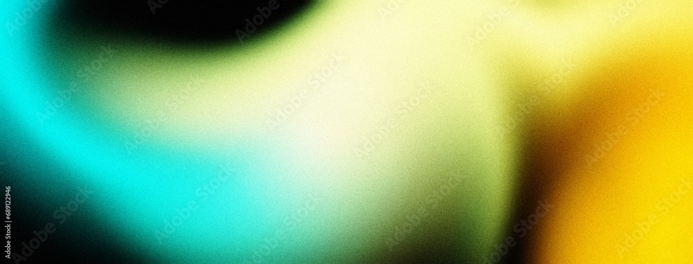 Abstract grainy banner background white blue violet yellow blue color ...