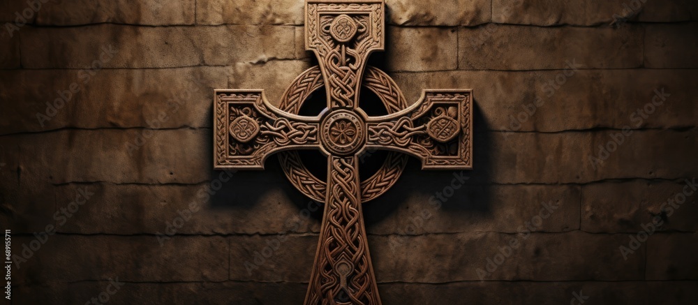 Norse crosses Viking relics Viking era 800s 1200s AD Copy space image ...