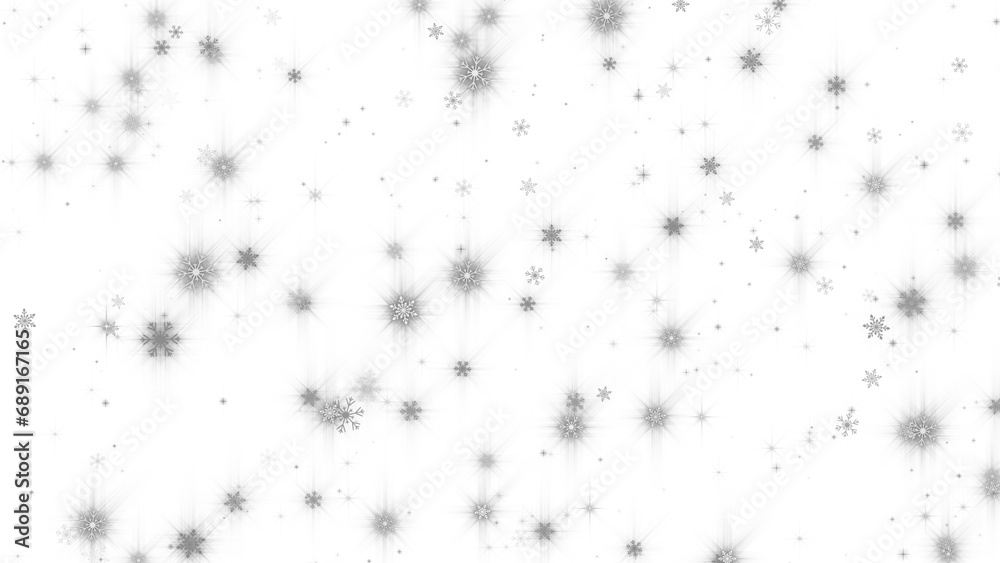 PNG shiny glowing snow flakes fall transparent ,white snow flakes ...