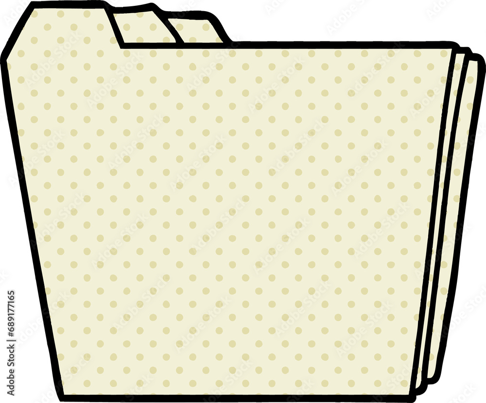 cartoon business folders Stock Illustration | Adobe Stock