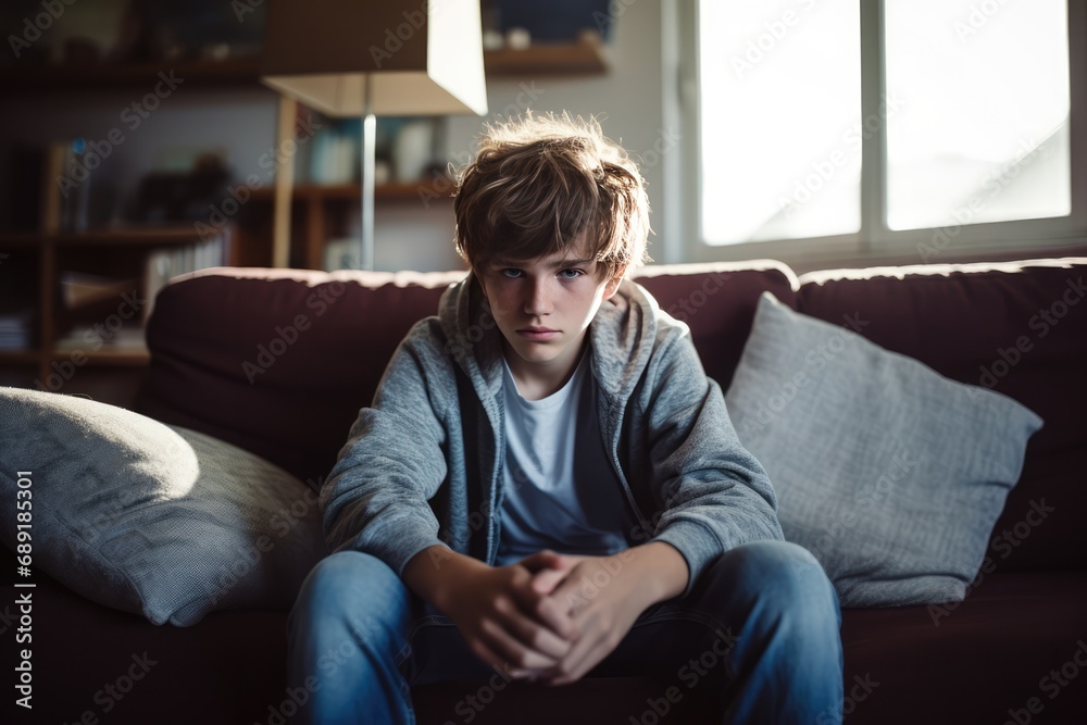 Teen Boy Struggles With Depression And Youth Mental Health Crisis ... Teen Boy Struggles With Depression And Youth Mental Health Crisis ...