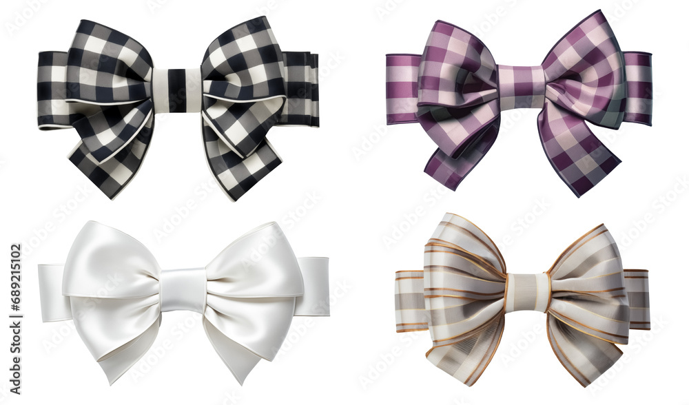 Collection 2 of cool and original high-resolution gift bows on a ...