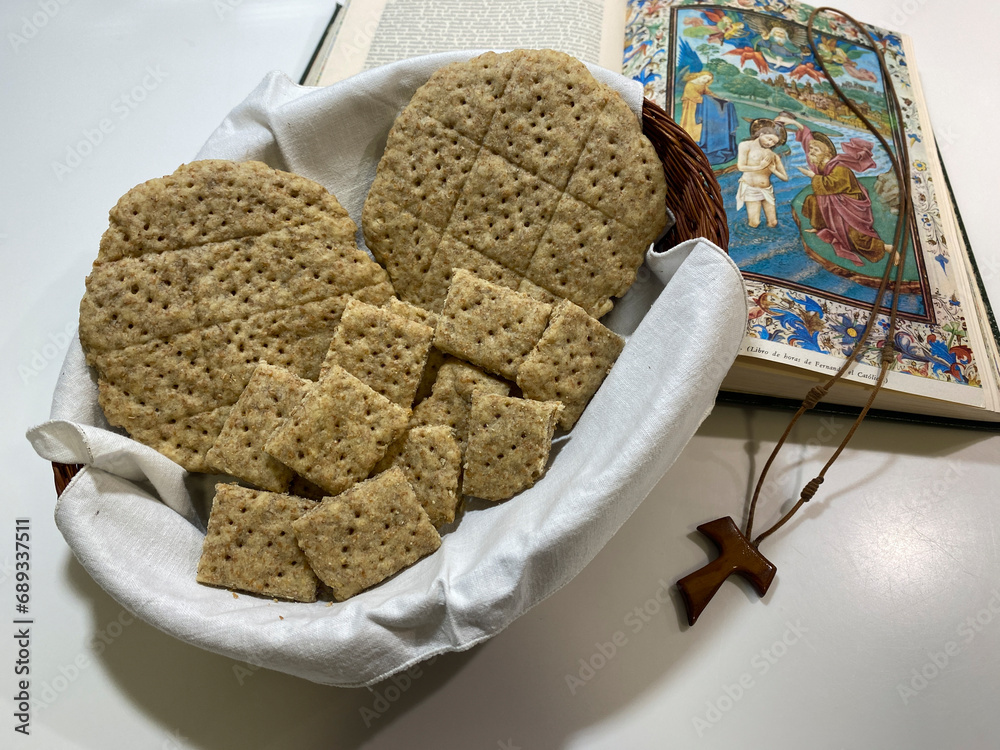 pan de la santa cena pan de la ultima cena pan ácimo pan sin levadura ...
