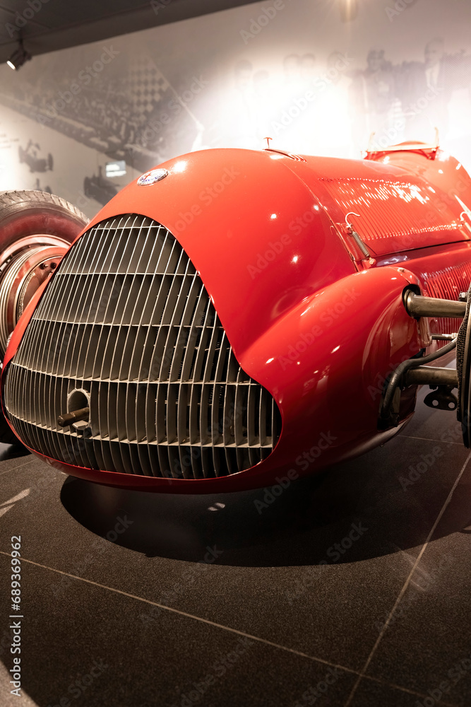 Arese, Italy - jul 1 2022 : Alfa Romeo 158 race car at the historic ...
