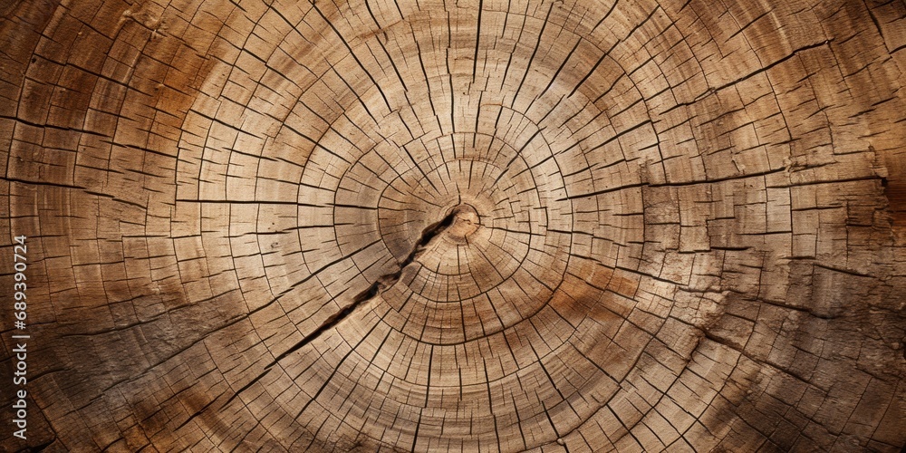 Concentric tree rings texture reveals history, age, growth. Stock Photo ...