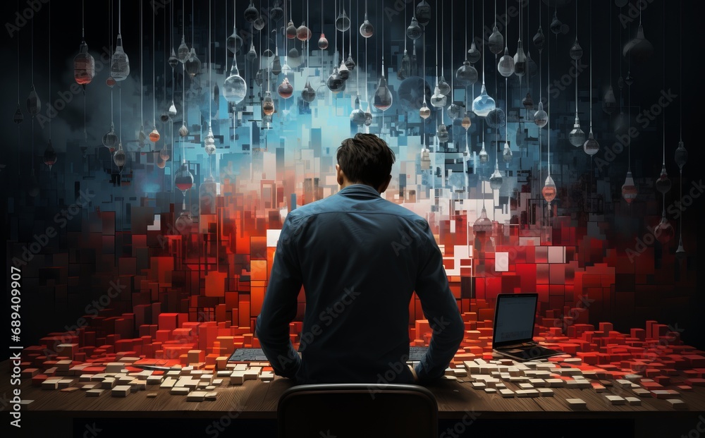 Data CRM business analysis customer report computer technology ...