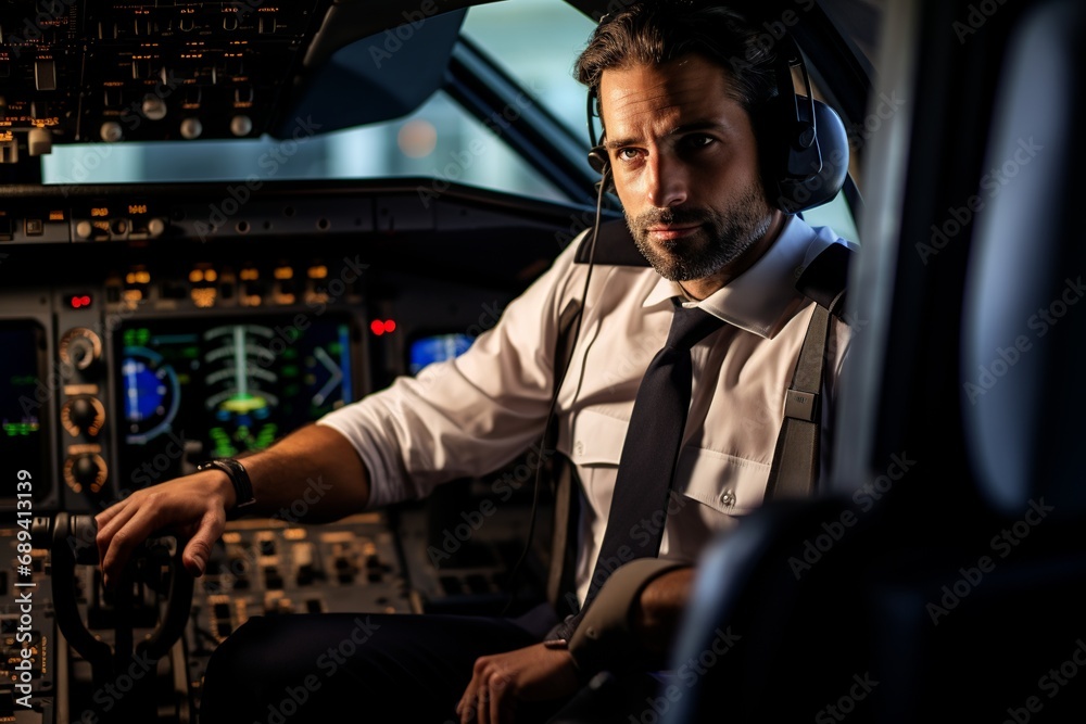 Step into the cockpit and witness the unwavering dedication of a ...