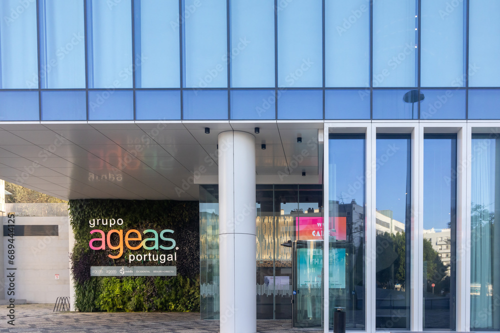 Ageas Tejo Building, Square Príncipe Perfeito, Parque of Naçoes, Lisbon ...