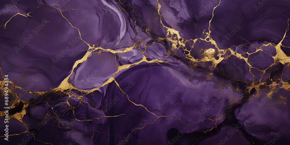 Purple wallpaper with a purple marble background, Royal Elegance ...