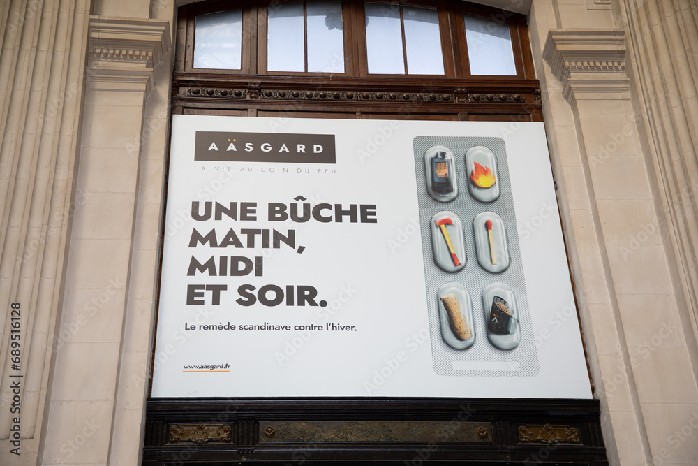 Foto de aasgard logo and text sign of Scandinavian stove store and ...