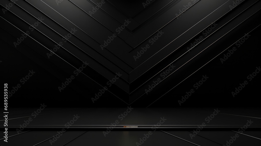 Minimalist solid black background, bold and powerful, for impactful ...