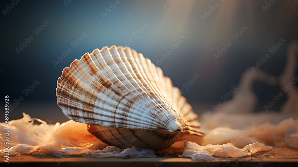 Nature's Mosaic: Unveiling the Kaleidoscope of Seashells in Close Up on ...