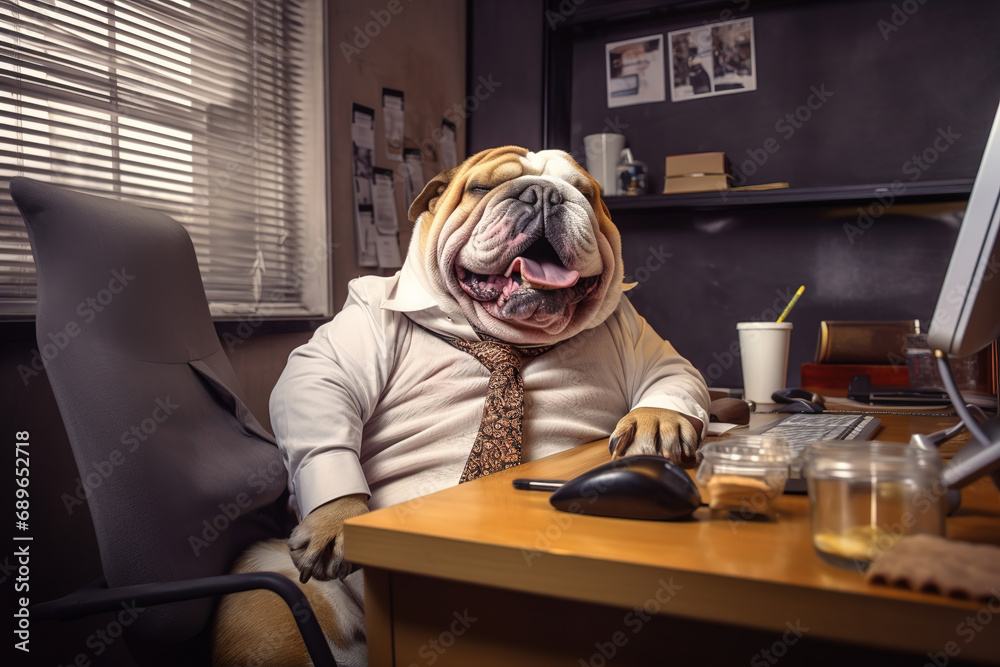 funny work weekdays in the office. Stupid boss in the office stupid ...