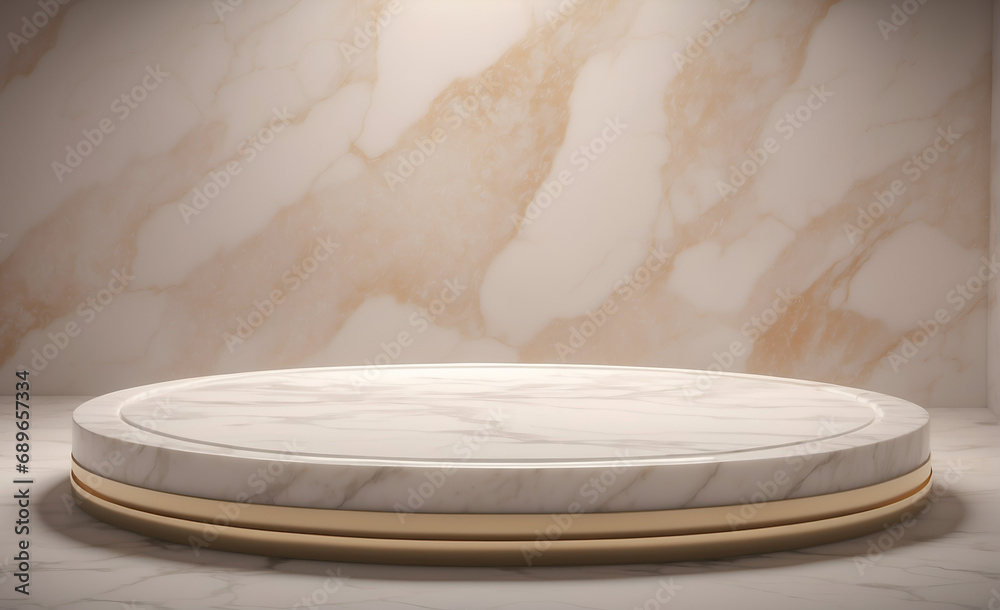 marble 3d platform, product display stand mockup, luxury marble ...