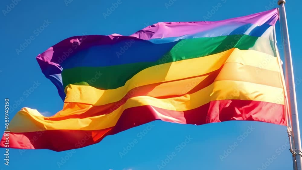 Original pride rainbow flag gay. Rainbow Gay America lesbian USA lgbtq ...