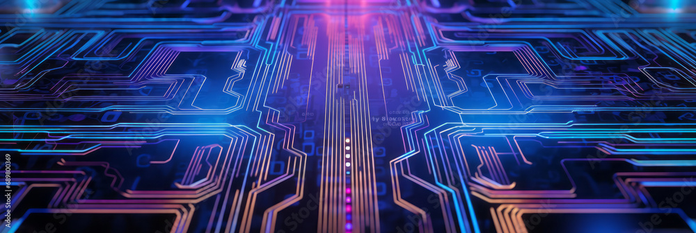 semiconductor chips and circuit boards. Cutting-edge technology for ...