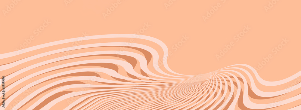 Abstract pastel Peach Fuzz color of the year 2024 background. Luxury ...