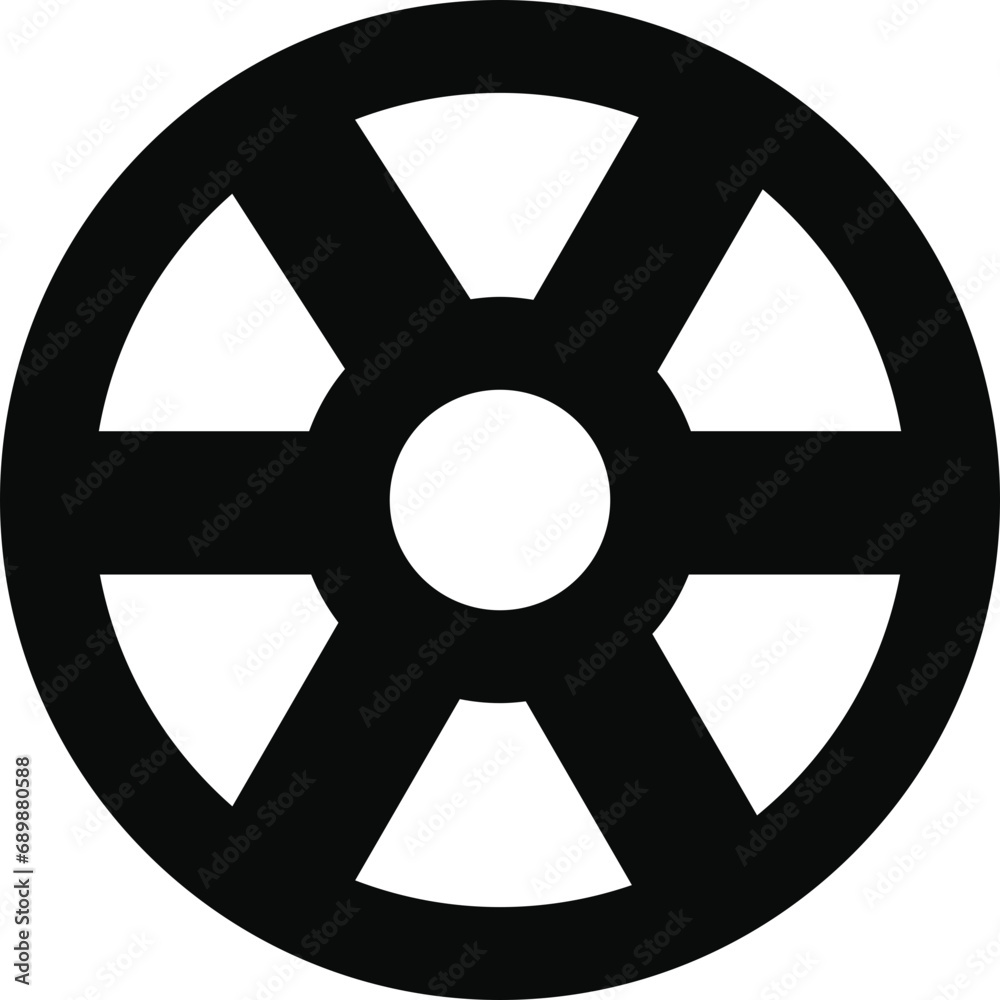 tire icon in flat trendy style. isolated on transparent background ...