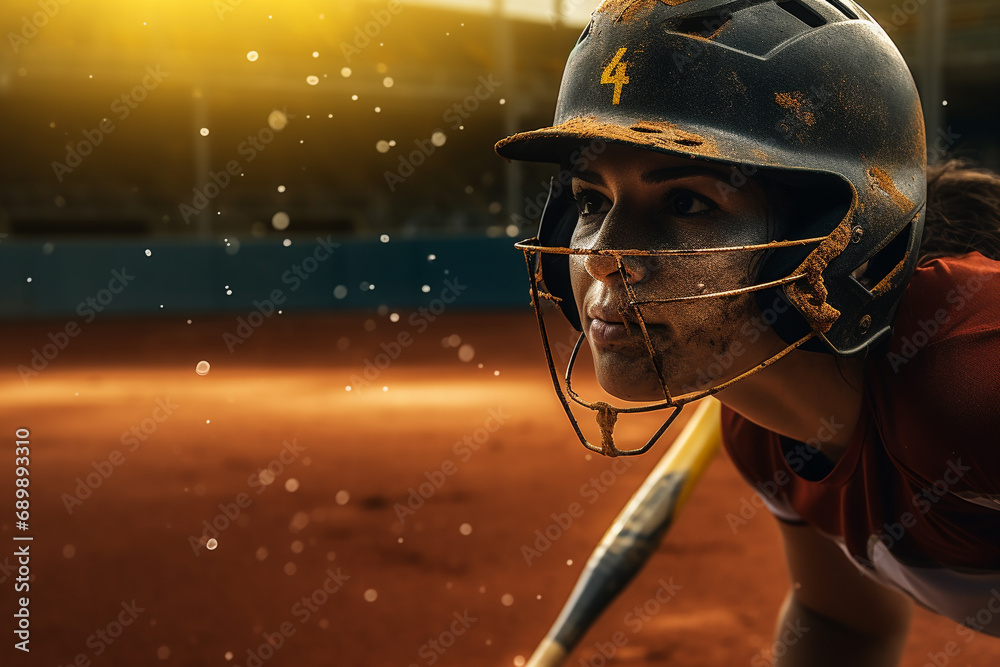 Softball Baseball. team sport with a ball, Fast pitch, Slow pitch, An ...