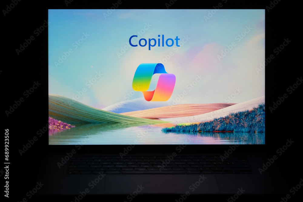 Shanghai,China-Dec.8th 2023: Microsoft Copilot AI model chatbot brand ...