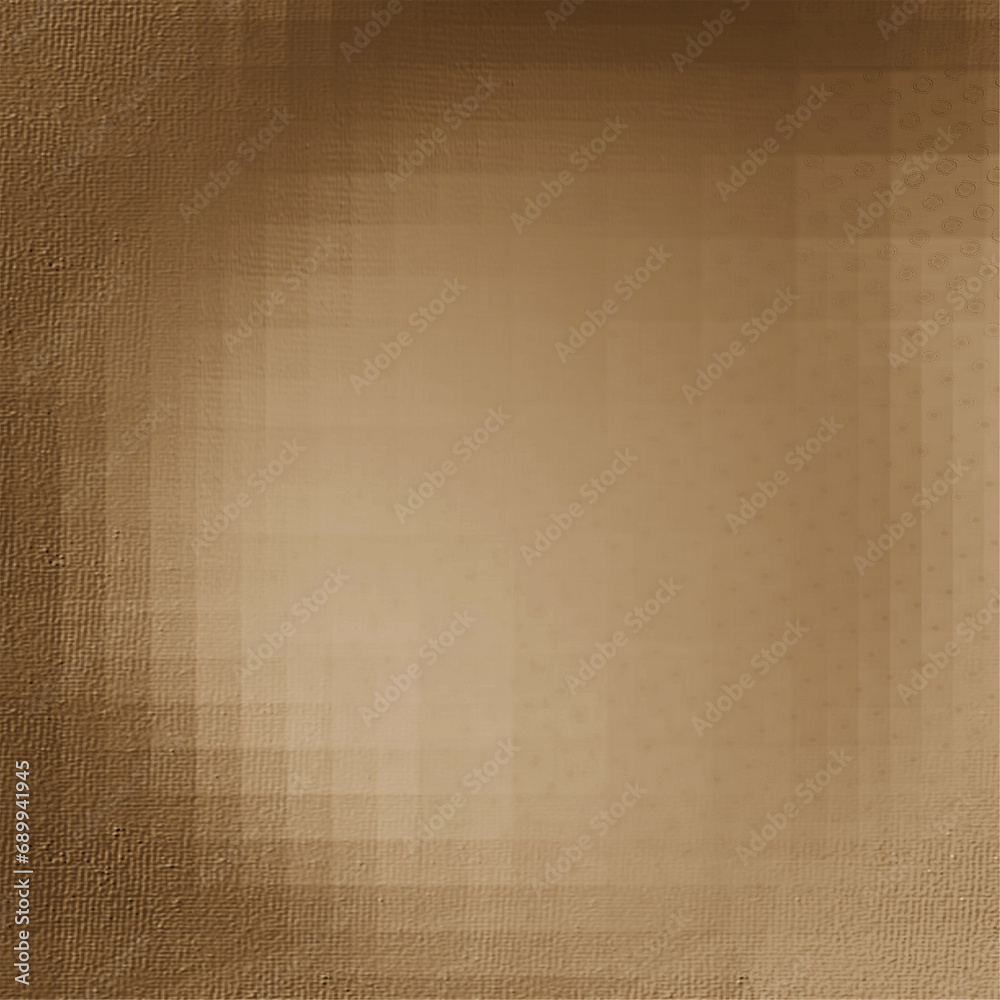 Sepia textured plain square background and illustration. Backdrop ...