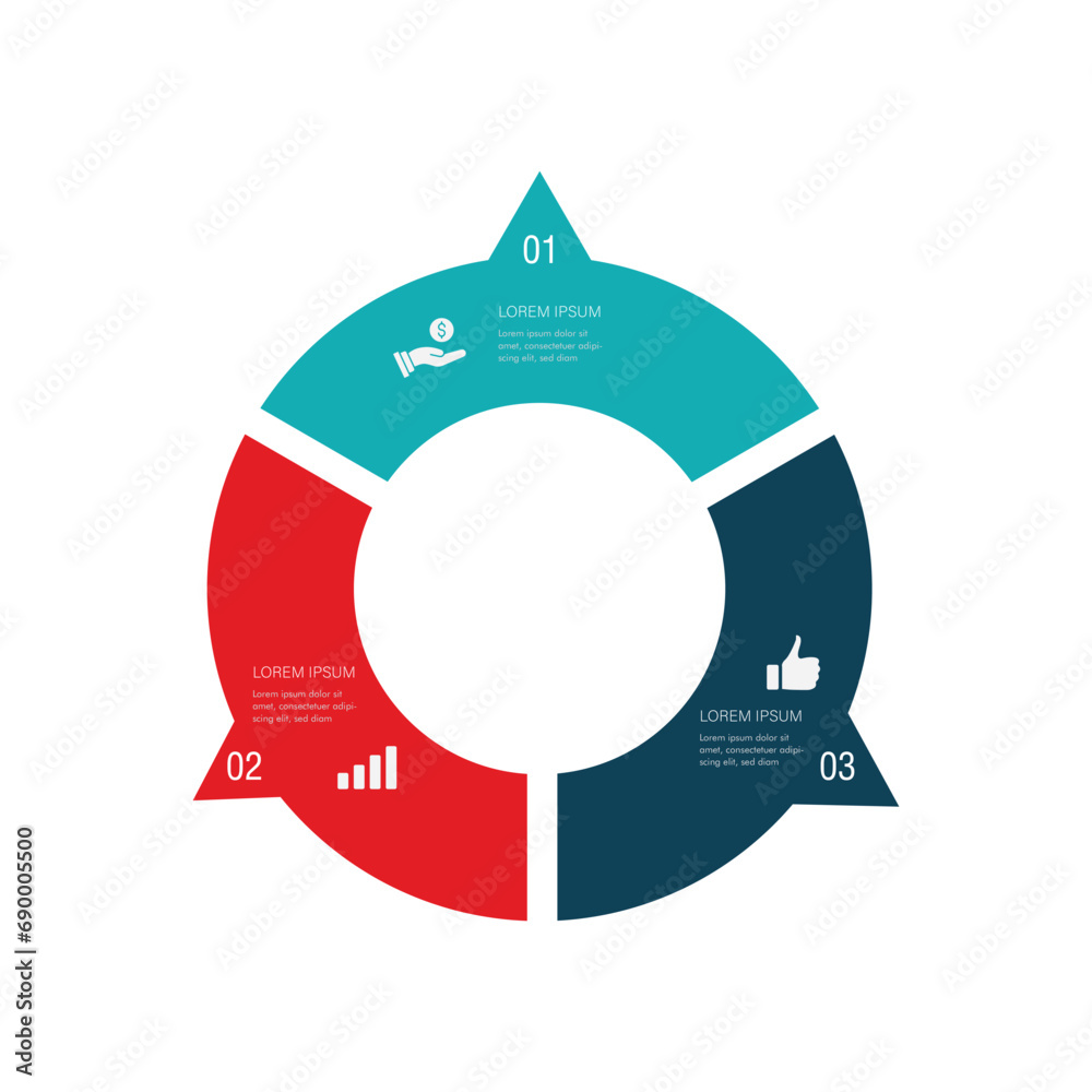 This infographic elements design template can be used for site design ...