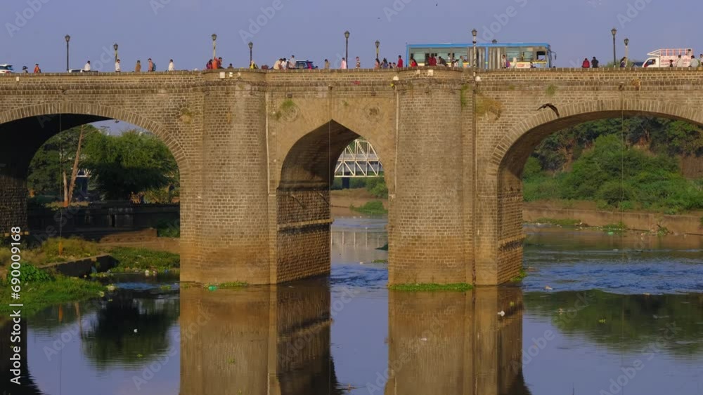 30 November 2023, Chhatrapati Shivaji bridge Built in 1924, this ...