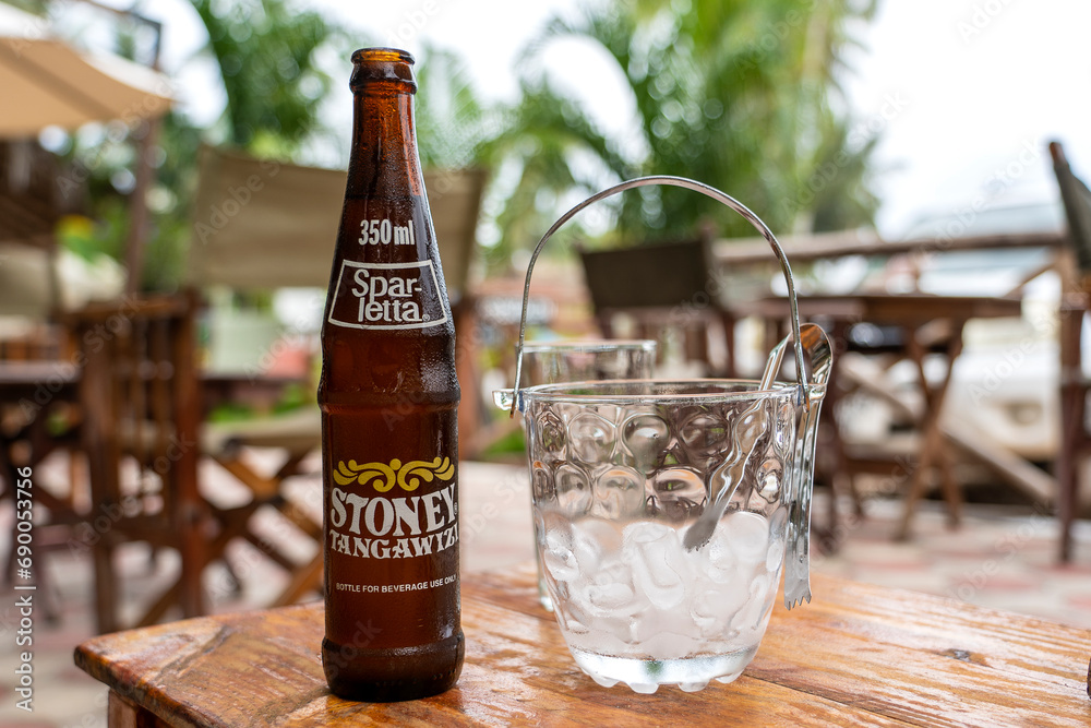 Stoney Tangawizi is a ginger beer soft-drink sold in several countries ...