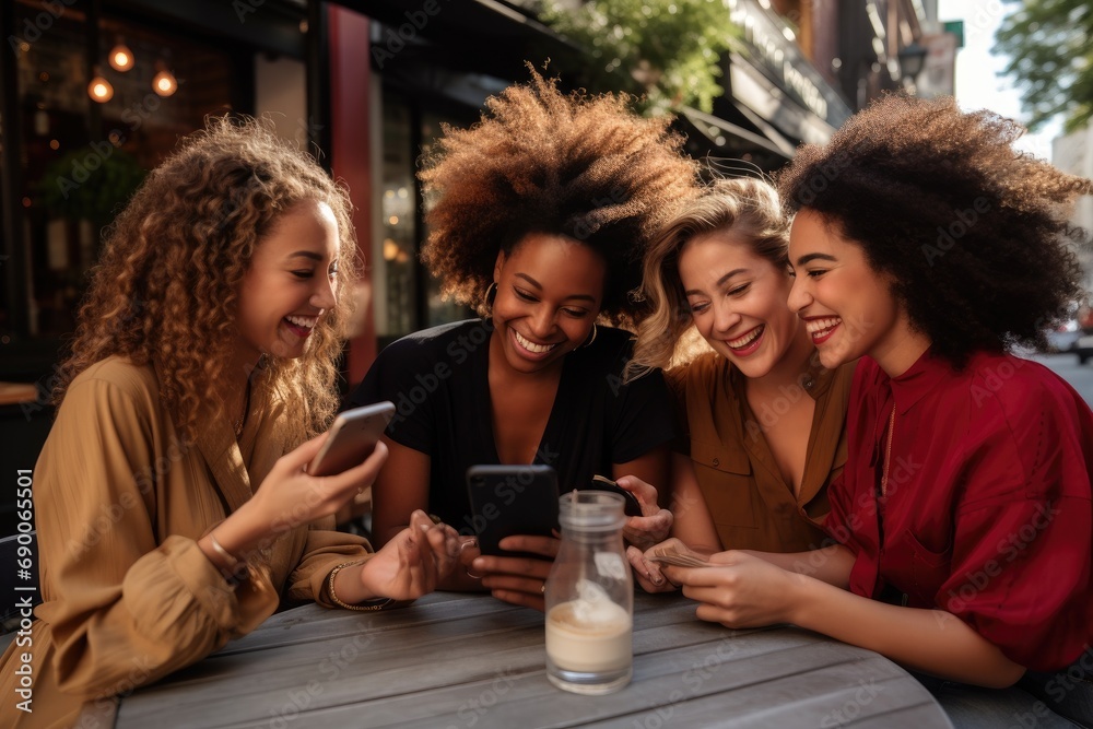 image of women connecting, supporting, and celebrating each other ...