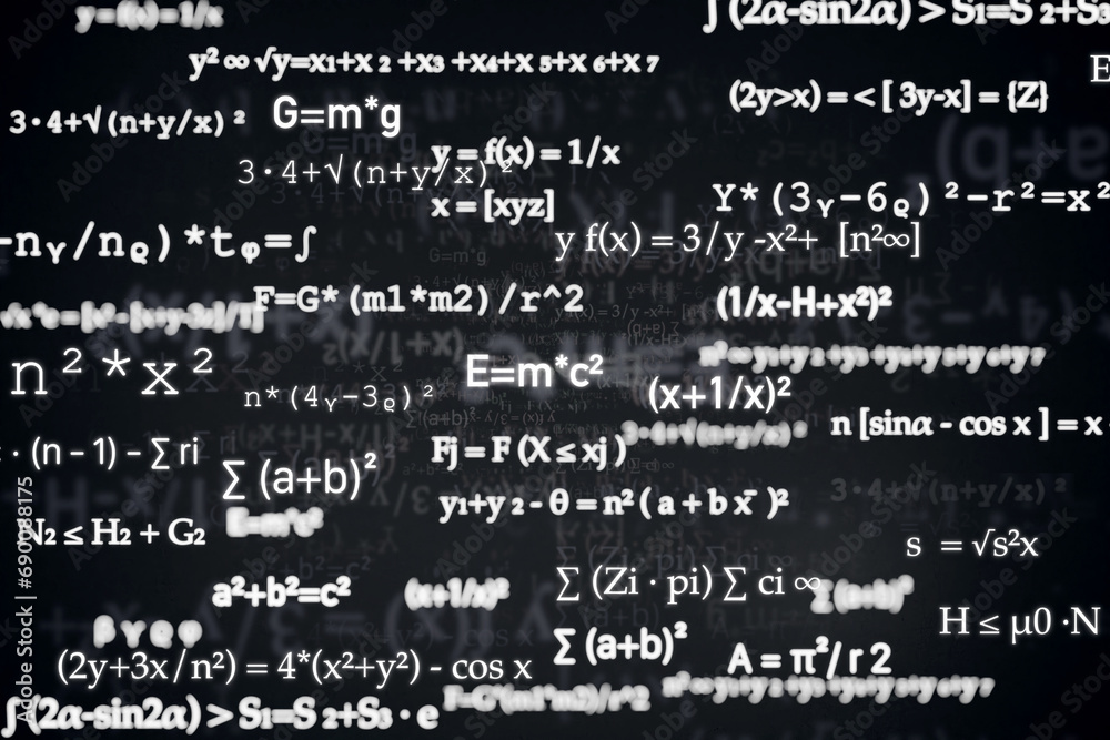 Mathematical and physical formulas. Theoretical assumptions, education ...