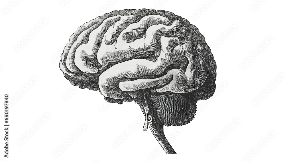 Pencil drawings reveal the complex structure of the human brain ...