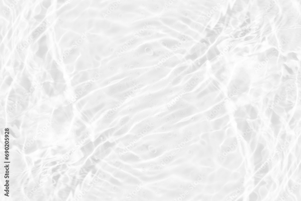 White water with ripples on the surface. Defocus blurred transparent ...