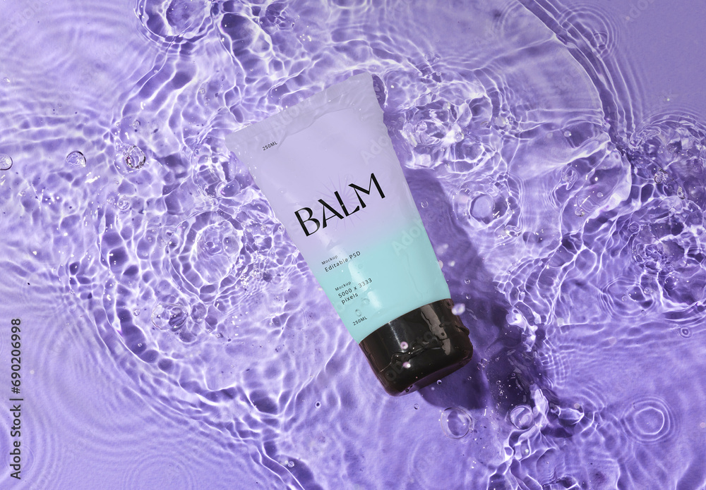 Cream Product Mockup Stock Template | Adobe Stock